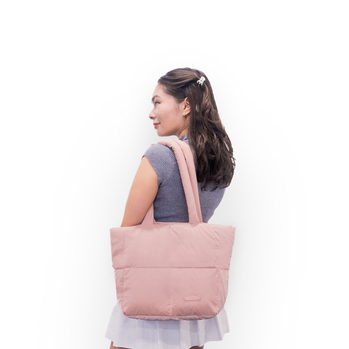 Floofa Mauve Puffer Tote – NuPrene.co