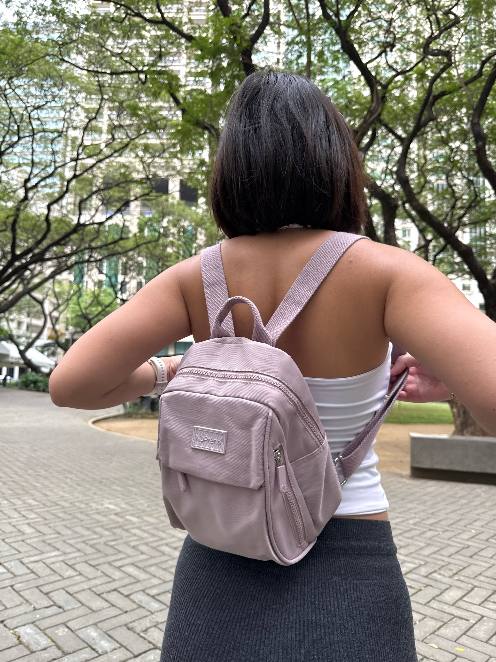 Raya Mini Backpack in Lilac | NuPrene Philippines – NuPrene.co