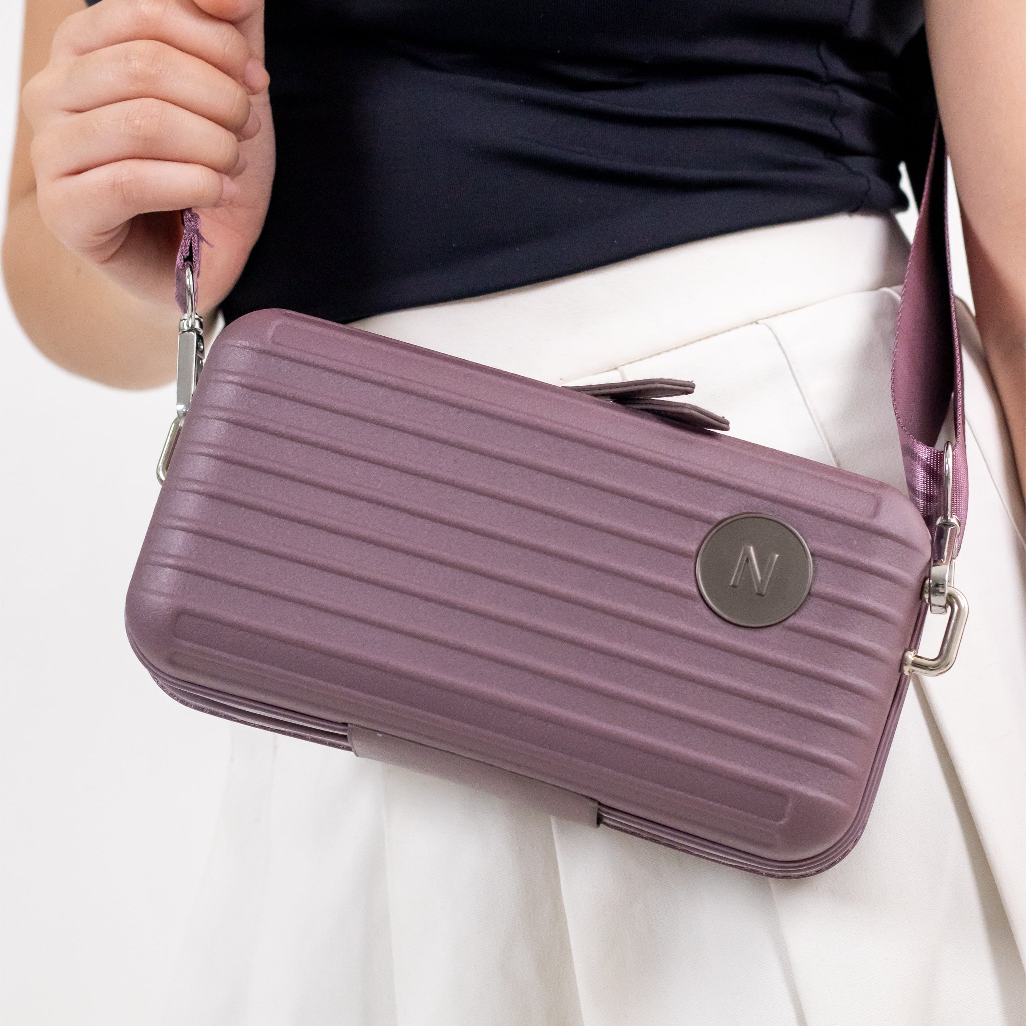 Lucca Mini Travel Bag in Violet | NuPrene Philippines – NuPrene.co